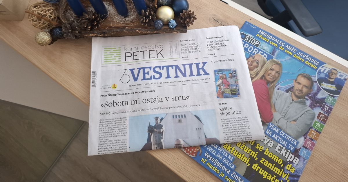 (Napoved) To so vsebine, ki jih prinaša novi Vestnik - Svet24.si
