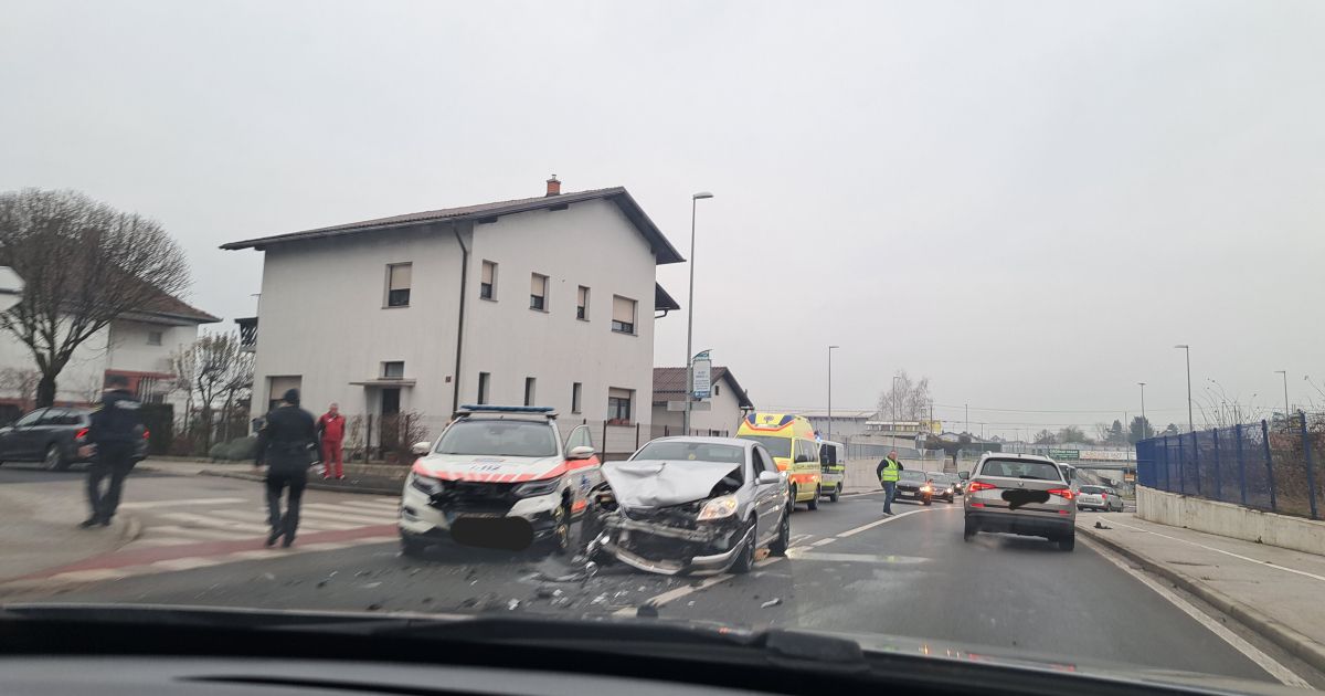 V Murski Soboti trčili vozili, nastajali so zastoji - Svet24.si