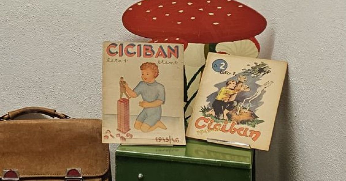 Razstava: 80 let revije Ciciban: iz zasebne zbirke Simona Stariča ...