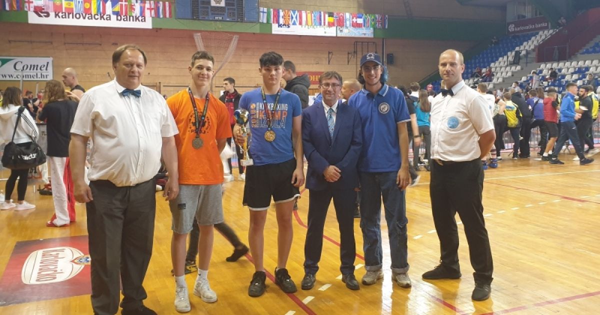 Kikboks: Tilen Repina osvojil evropski pokal, Nik Grobelnik Jamšek ...