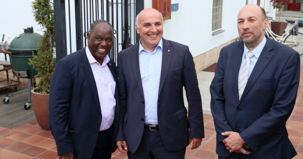 Ptuj: Na obisku župan Pirana Peter Bossman - Svet24.si