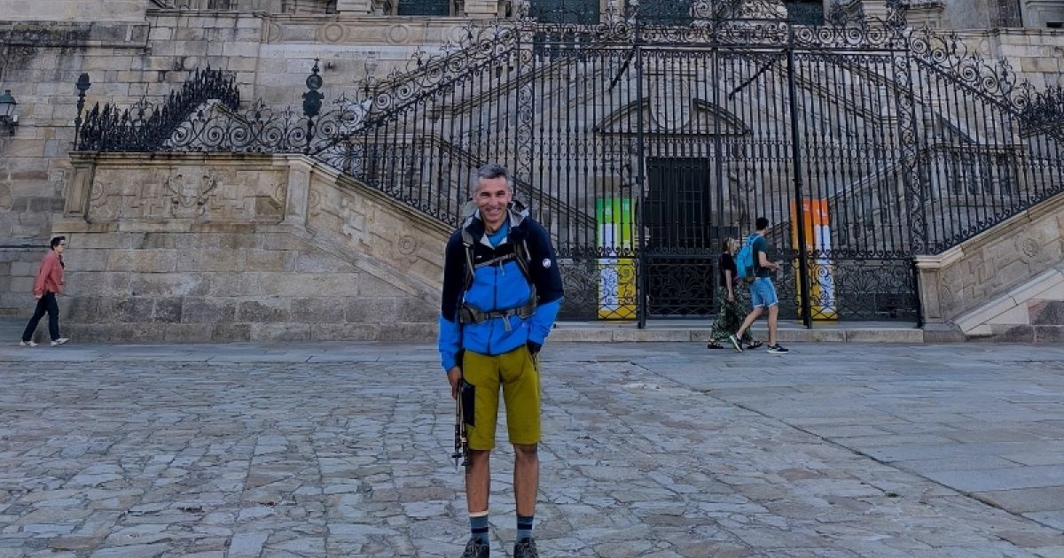Robert Marin letošnje poletje prehodil slovito El Camino de Santiago ...