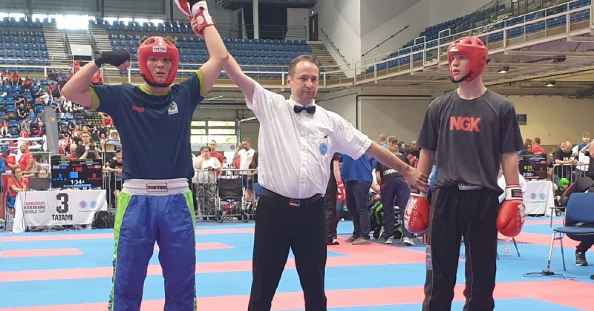 Kikboks: Tilen Repina zmagovalec tekme svetovnega pokala - Štajerski Tednik