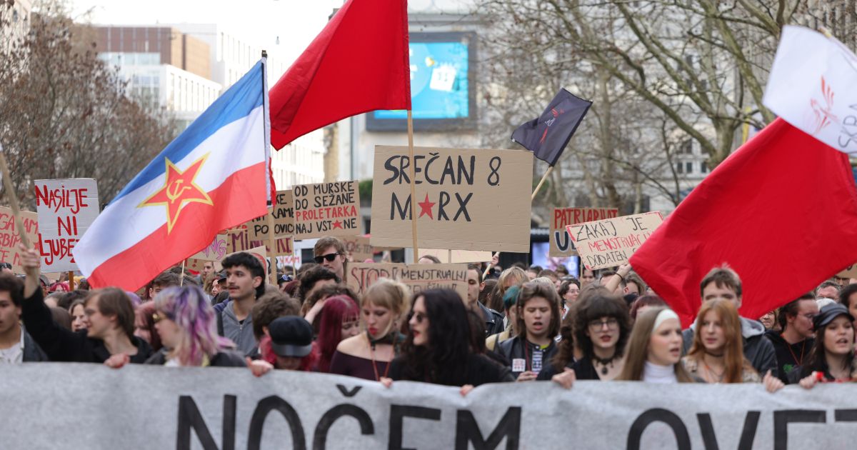 Protesti v Ljubljani in Kopru: "Od Murske do Sežane, proletarka naj ...