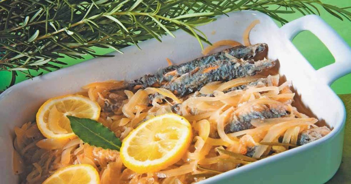 Sardele v marinadi »na šavor« - Svet24.si
