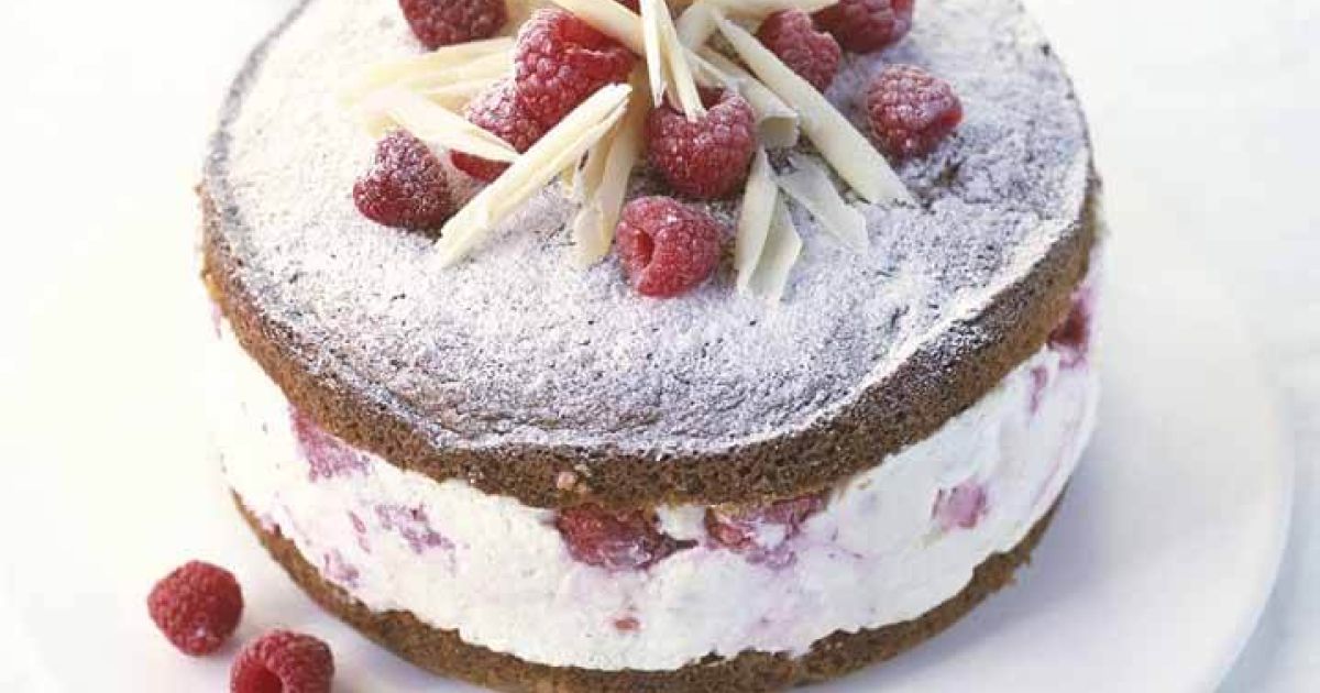 Malinova torta z belo čokolado - Svet24.si
