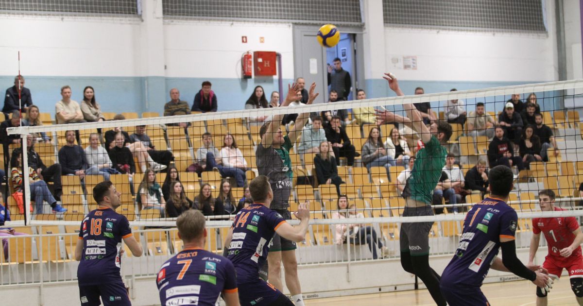 Odbojkarji Krke tudi doma nemočni proti ACH Volleyu - Svet24.si