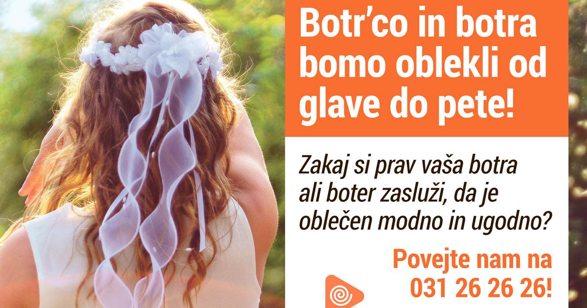 Oblečemo botra in botrico! - Naš čas