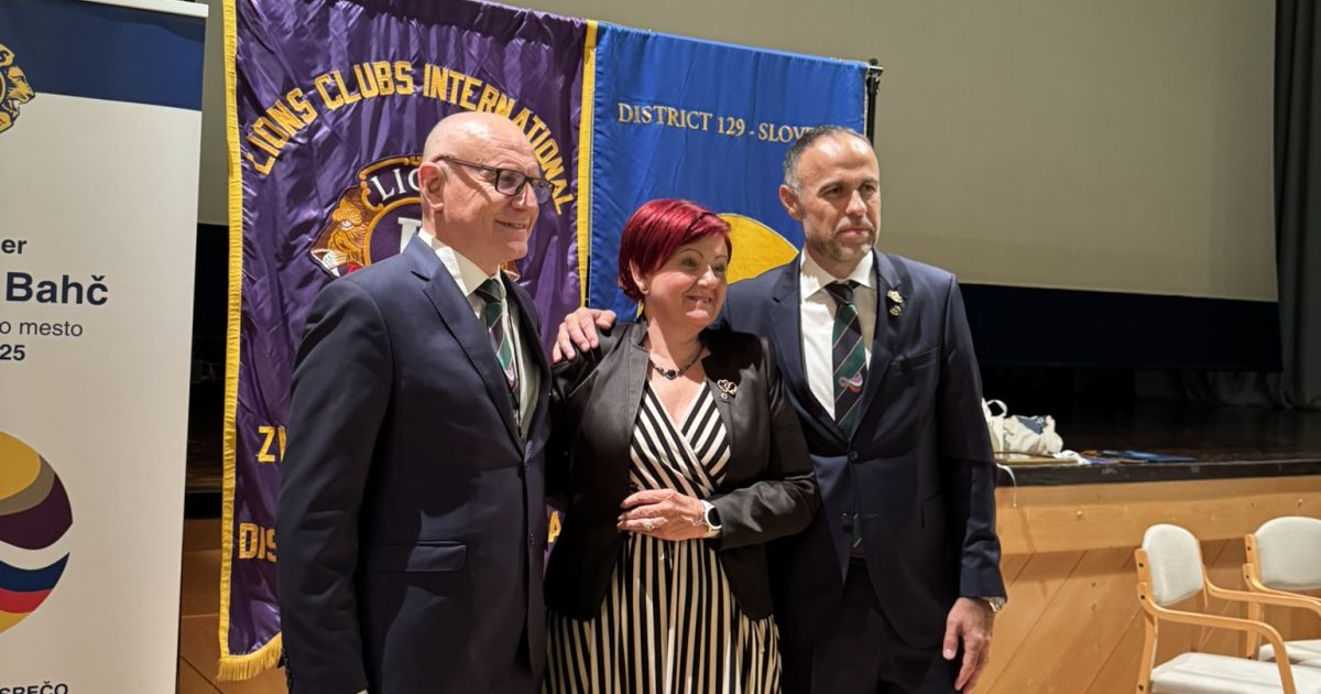 Zvezo Lions klubov Slovenije D-129 bo vodil Konjičan Vlado Gobec ...