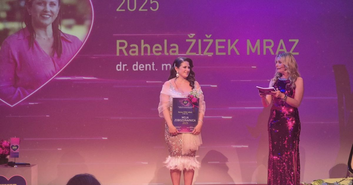 Naj zobozdravnica leta je Rahela Žižek Mraz iz Zdravstvenega doma ...