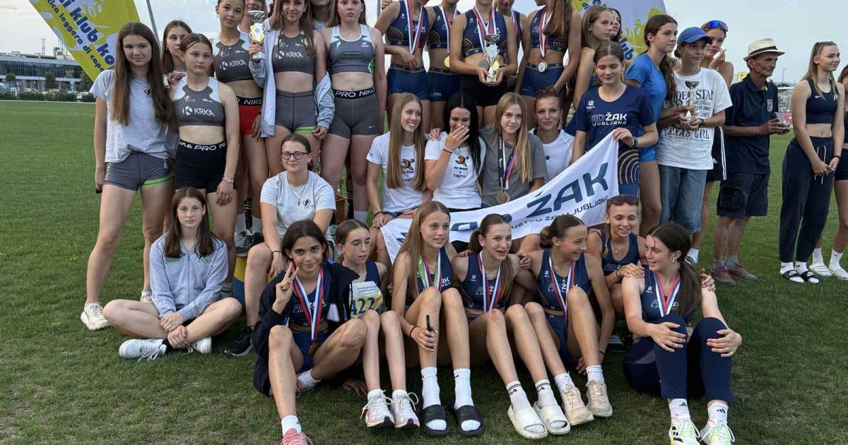 Atletski klub Krka blestel na Atletskem pokalu Slovenije U16 – fantje ekipni prvaki, dekleta ...