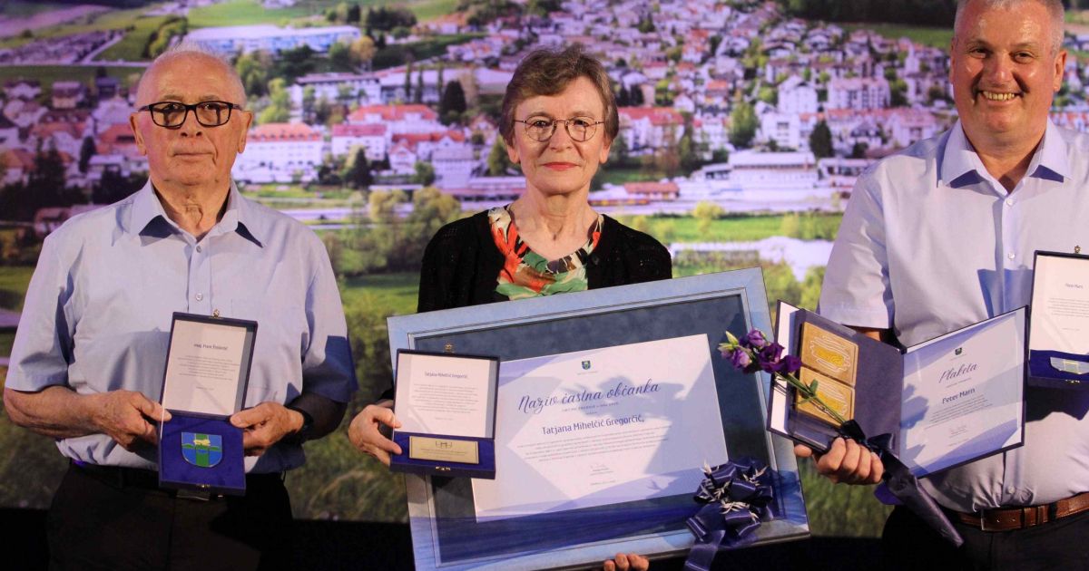 Nova častna občanka občine Trebnje je Tatjana Mihelčič Gregorčič ...