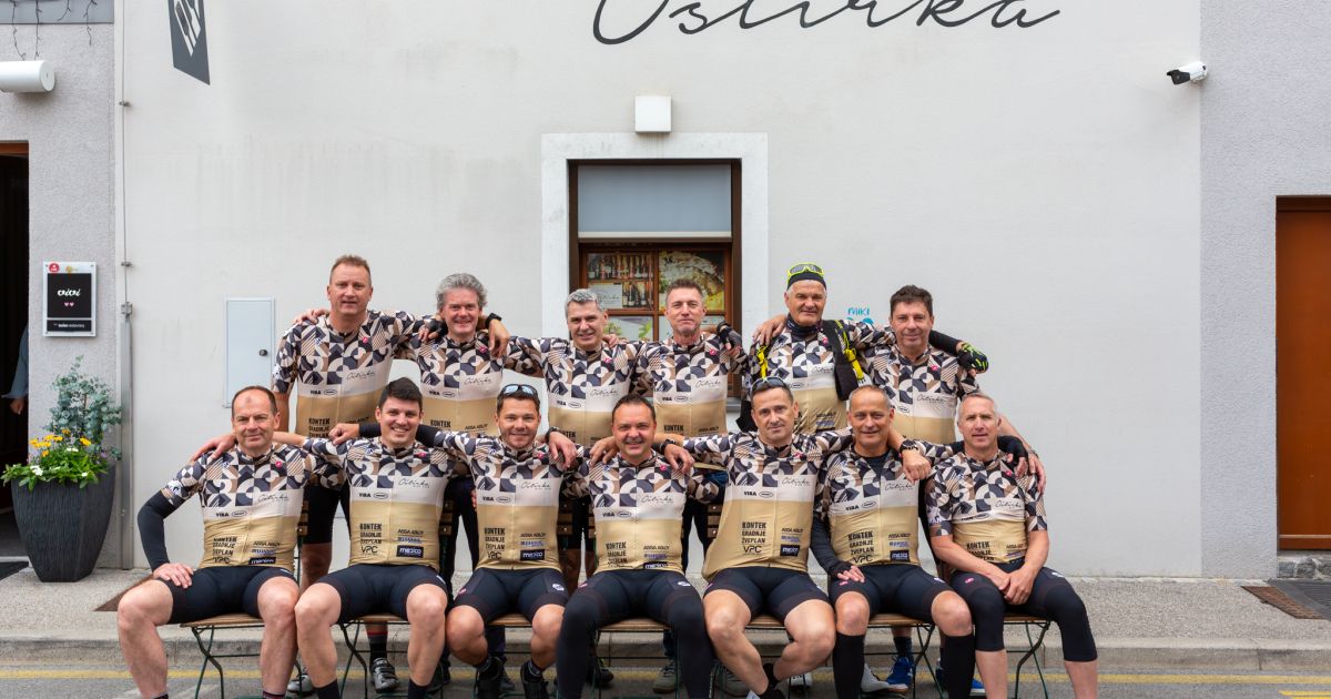 Kolesarji s Celjskega pedale poganjali do Blatnega jezera in nazaj ...