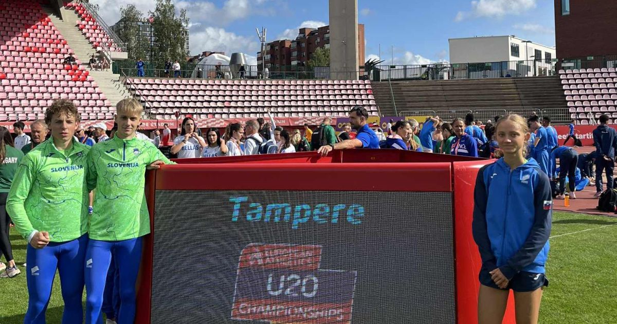 Uspešni nastopi atletov AK Krka na Evropskem prvenstvu U20 - Svet24.si