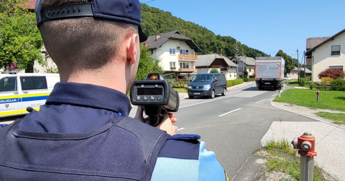 FOTO: Pozor, radar - poostren nadzor hitrosti tudi danes; zaradi nje ...