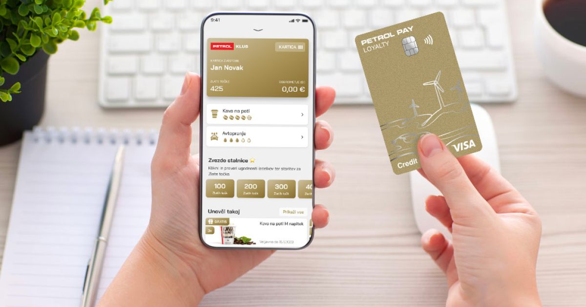 Nova Petrol Pay Loyalty kartica poenostavlja vsakdanja plačila in ...