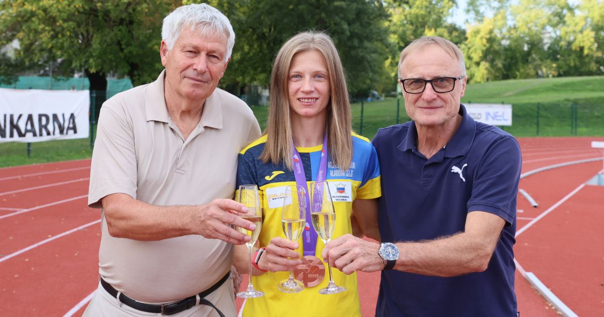Športno Celje sprejelo naša junaka SP Tino Šutej in Milana Kranjca ...