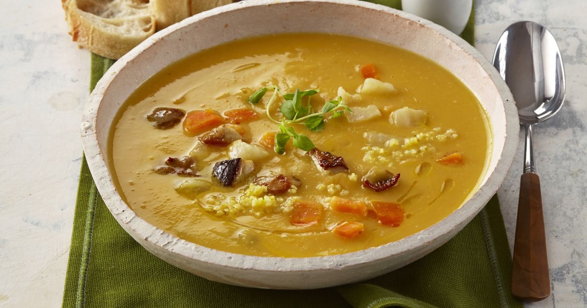 Sobotni recept: Prosena juha z gobami - Svet24.si