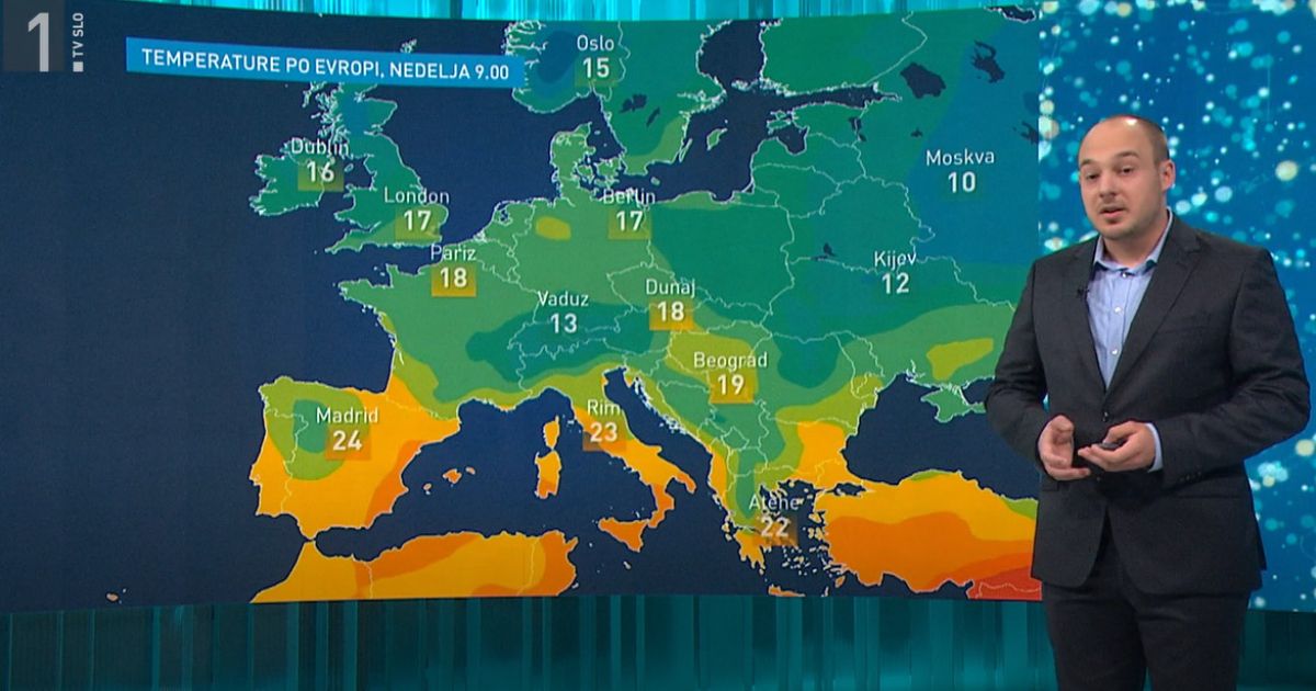 Vremenar na nacionalki: Urbanu Žagarju so najbolj všeč sneg in nevihte ...