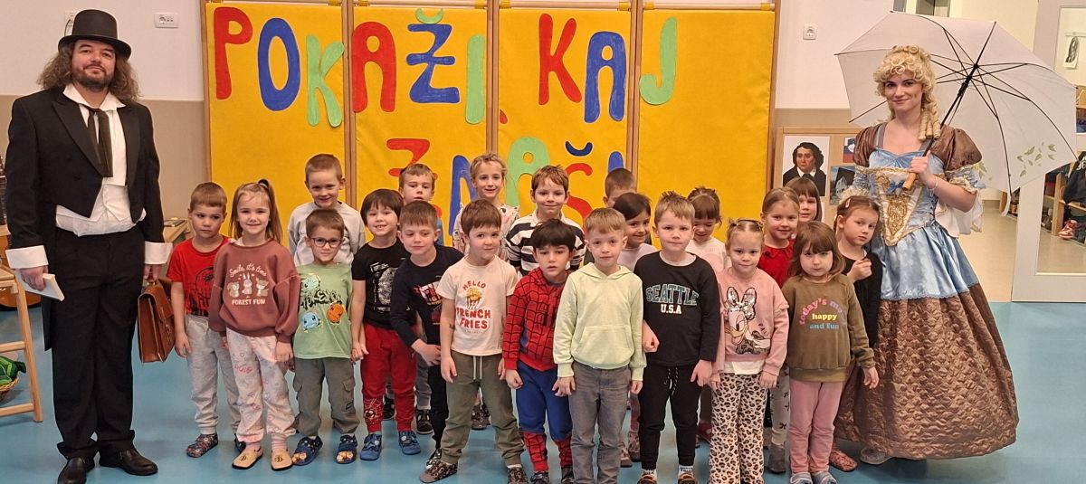 Teden kulture v senovskem vrtcu s Francetom Prešernom in Primičevo ...