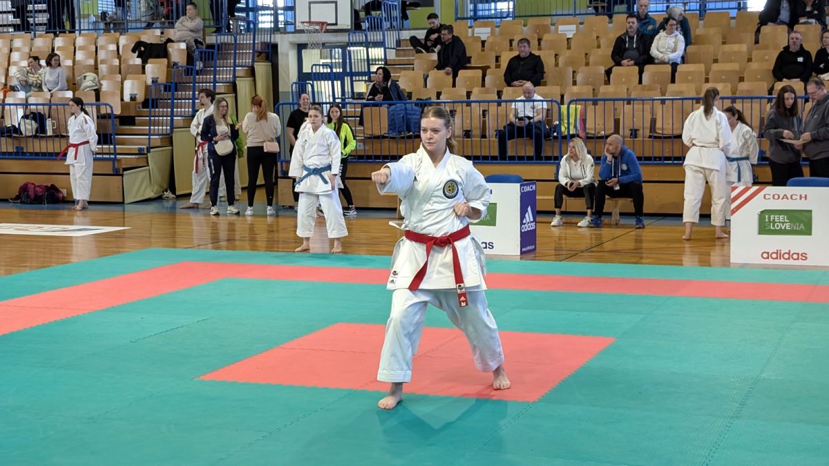 Maja Lazanski in Luka Cicvarić na stopničkah državnega prvenstva v ...
