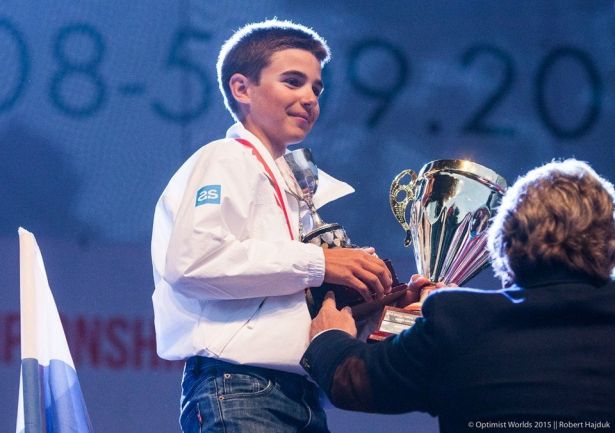 Najboljši optimist na svetu je Rok Verderber - Ekipa