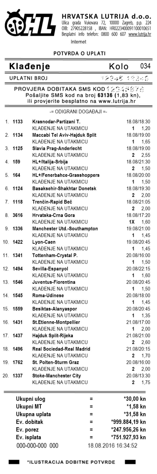 Stavni listek in dobitek, ki vas bosta vrgla na rit - Ekipa