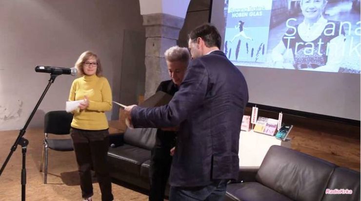 VIDEO: Suzana Tratnik, dobitnica nagrade Novo mesto | Radio Krka – Dolenjska v srcu