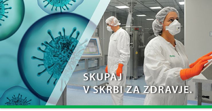 Krka podarila za 220.000 evrov razkužila | Radio Krka – Dolenjska v srcu