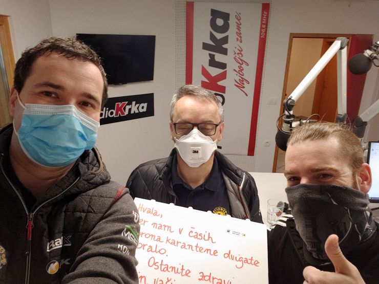 FOTO: Lions klub Novo mesto prijetno presenetil tudi Radio Krka | Radio Krka – Dolenjska v srcu
