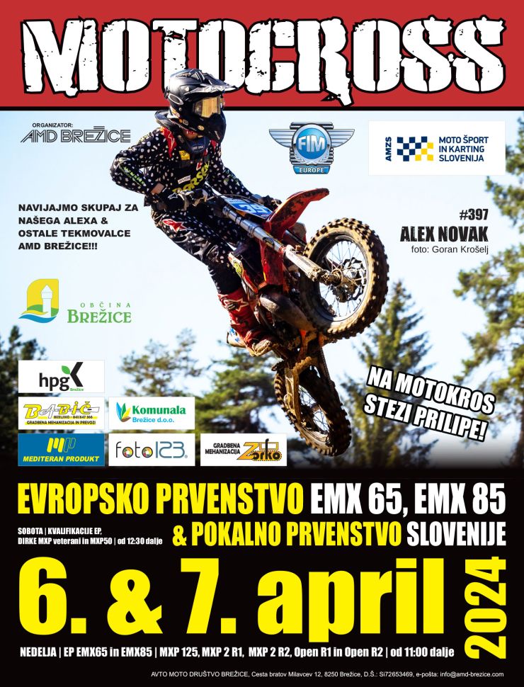 Vikend v znamenju motokrosa | Radio Krka – Dolenjska v srcu