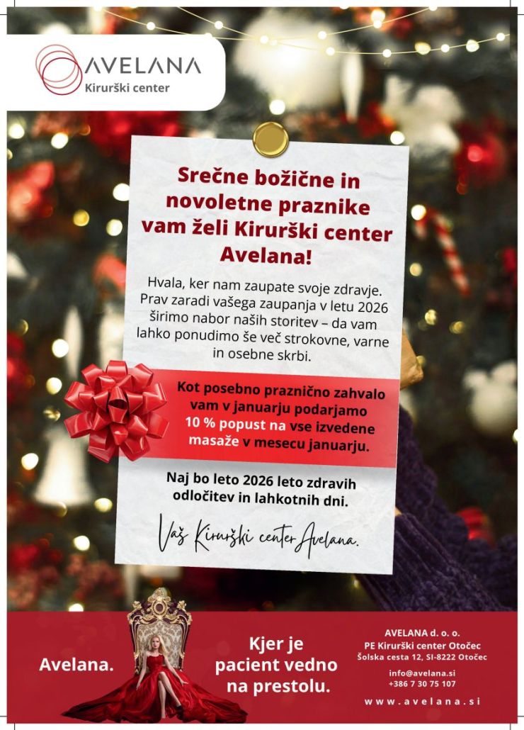 Kirurški center Avelana z novimi storitvami | Radio Krka – Dolenjska v srcu