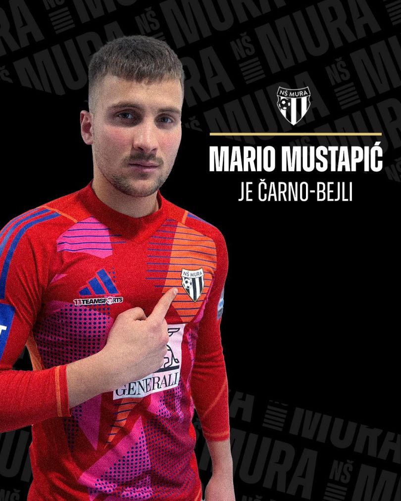 Mario Mustapić prvi novinec v tem prestopnem roku pri črno-belih. Kdo ...